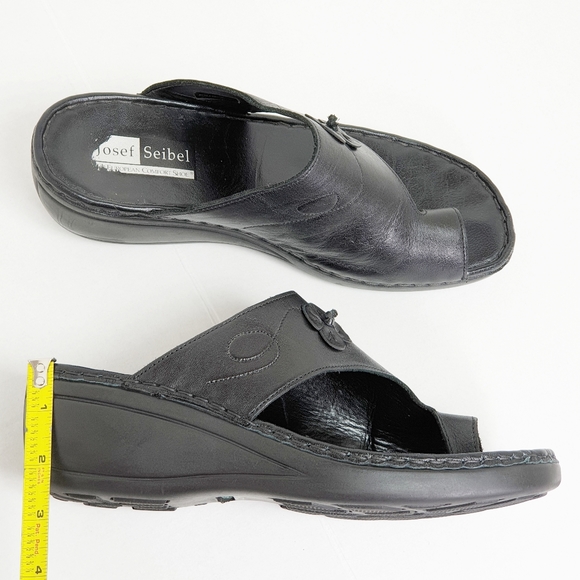 Josef Seibel | Shoes | Joseph Seibel Leather Comfort Platform Wedge ...